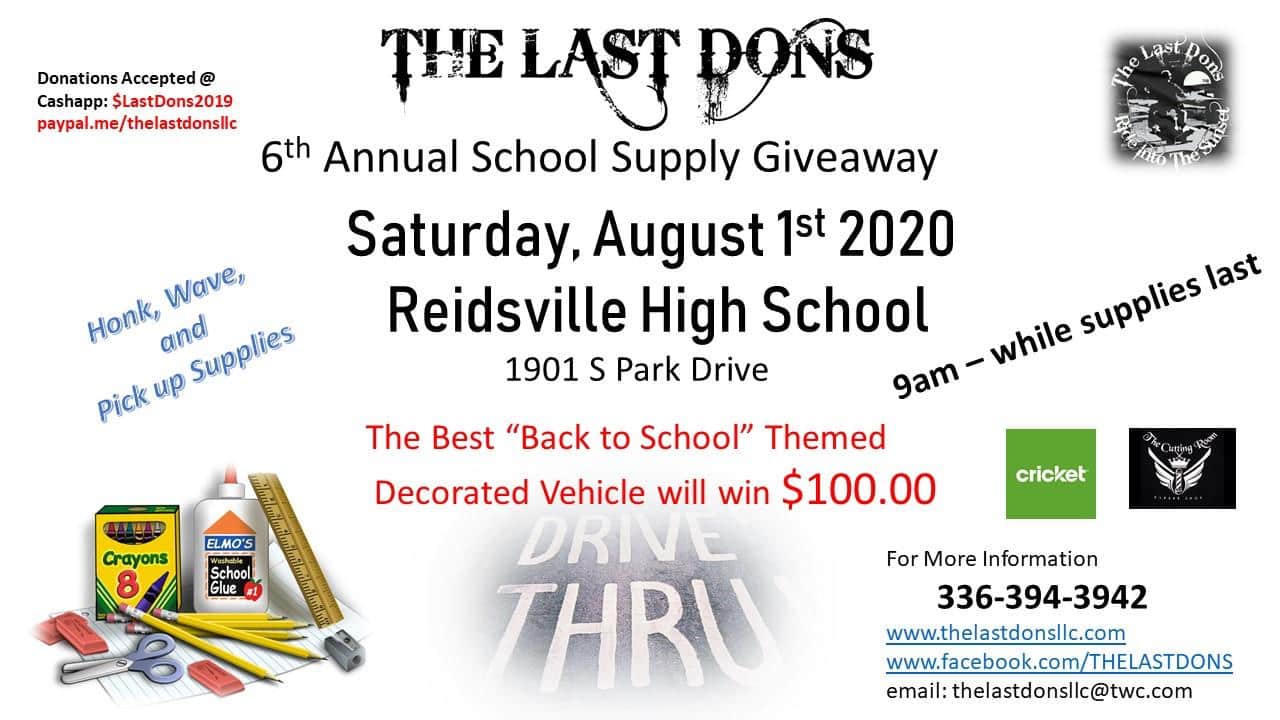 2020 back pack flyer – The Last Dons